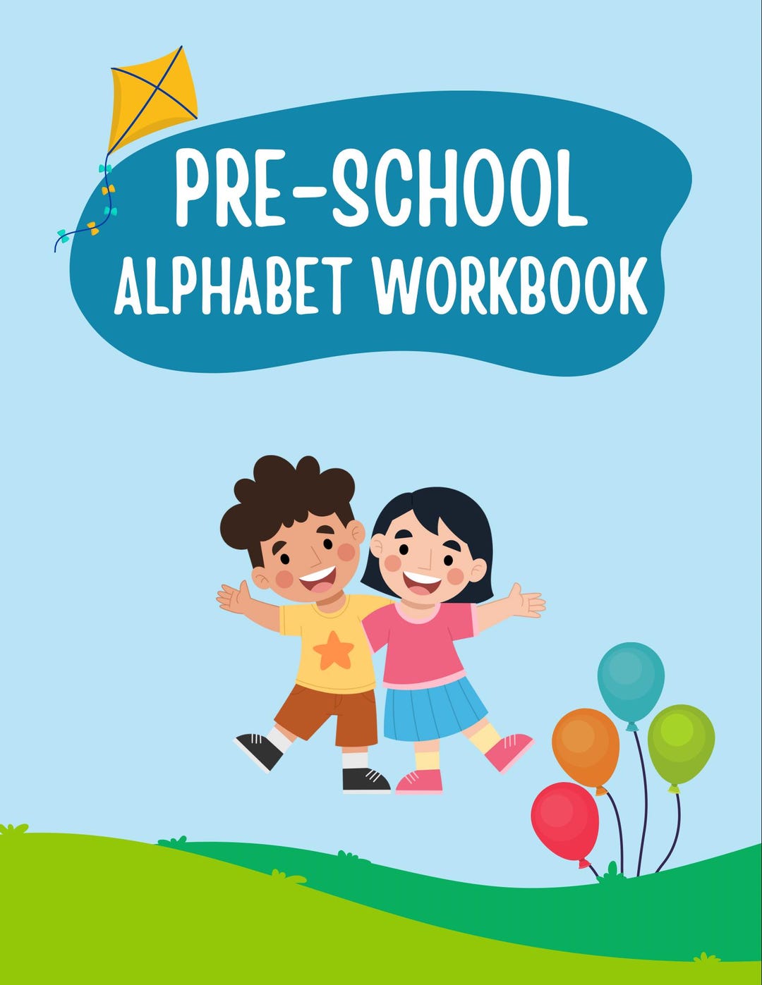 Preschool Alphabet Workbook - Etsy