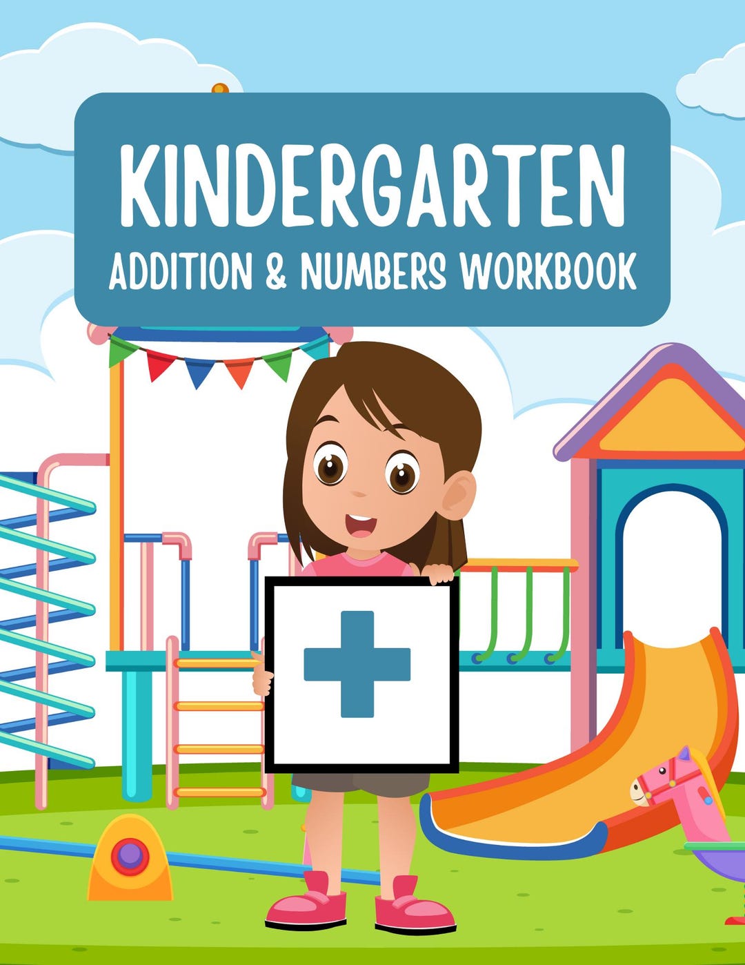 Kindergarten Addition & Numbers Workbook for Kids - Etsy