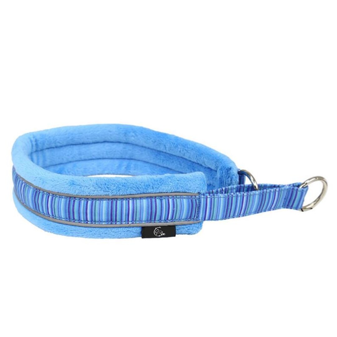 Dog Plush Collar With a Soft, Drawable, Reflective Pet Collar - Etsy