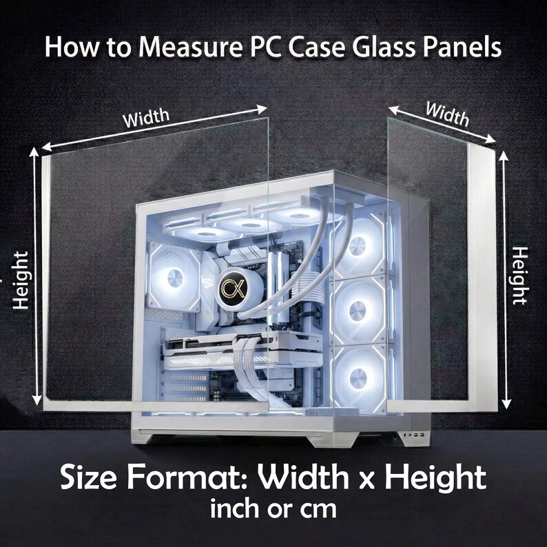 Chiikawa PC Case Skin – Static Cling Glass Skin – Tempered Glass Wrap ...