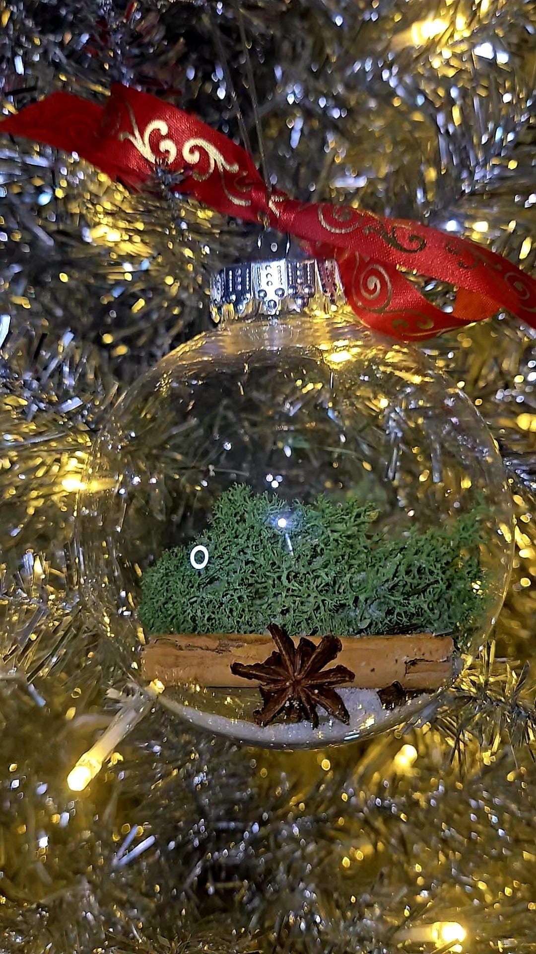 Yule Witch Blessing Ball Ornament - Protection Abundance Talisman ...