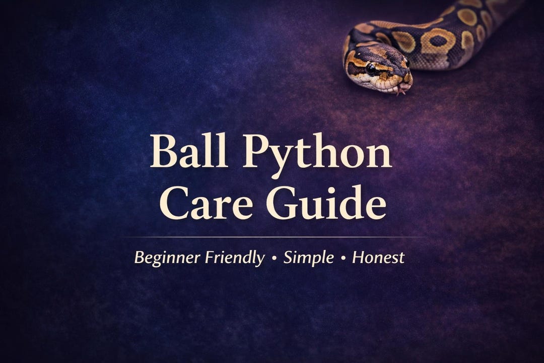 Ball Python Care Guide for Beginners | New Snake Owner Guide | Reptile ...