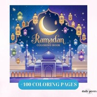 Ramadan Coloring Pages - Etsy