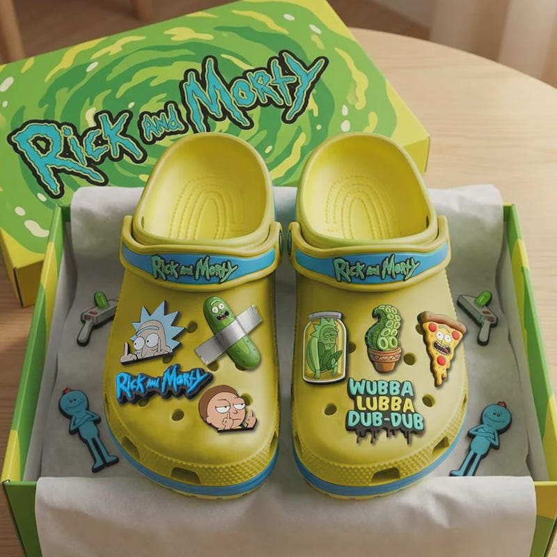 Rick and Morty Shoes - Etsy