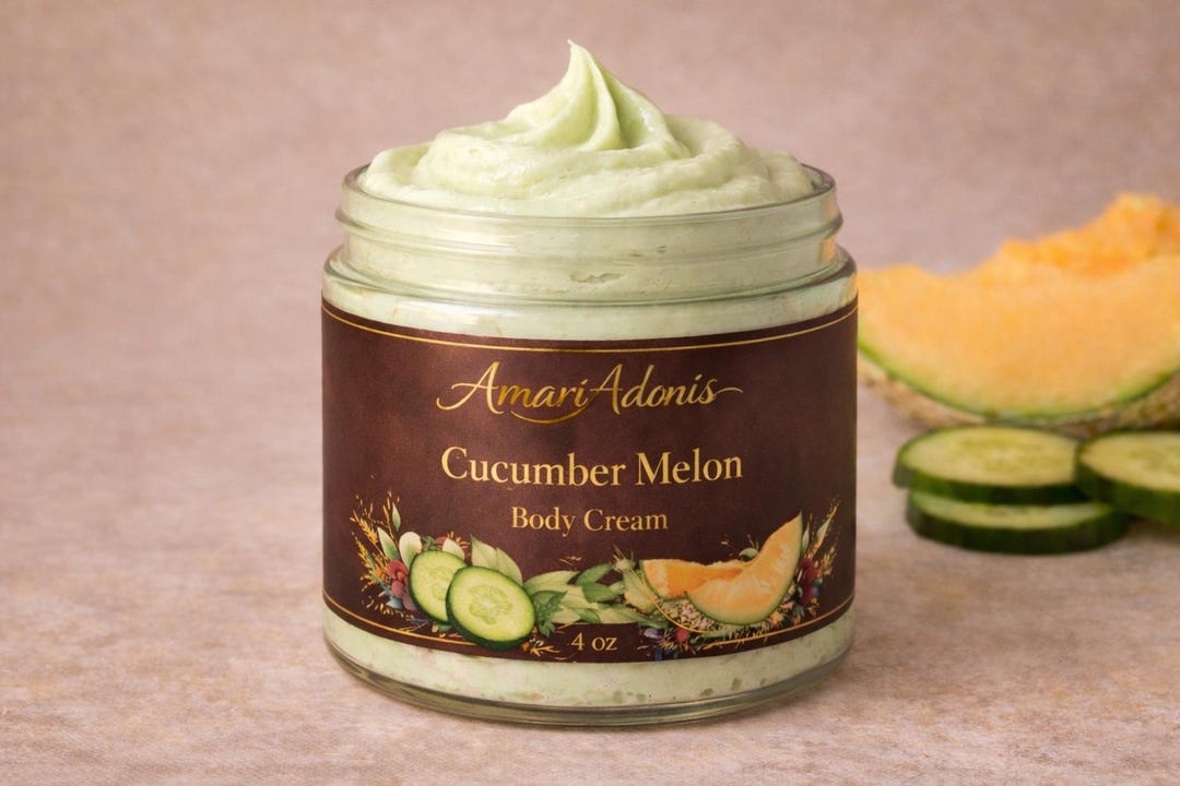 Amariadonis Whipped Cucumber Melon Body Butter Cream 6oz - Etsy