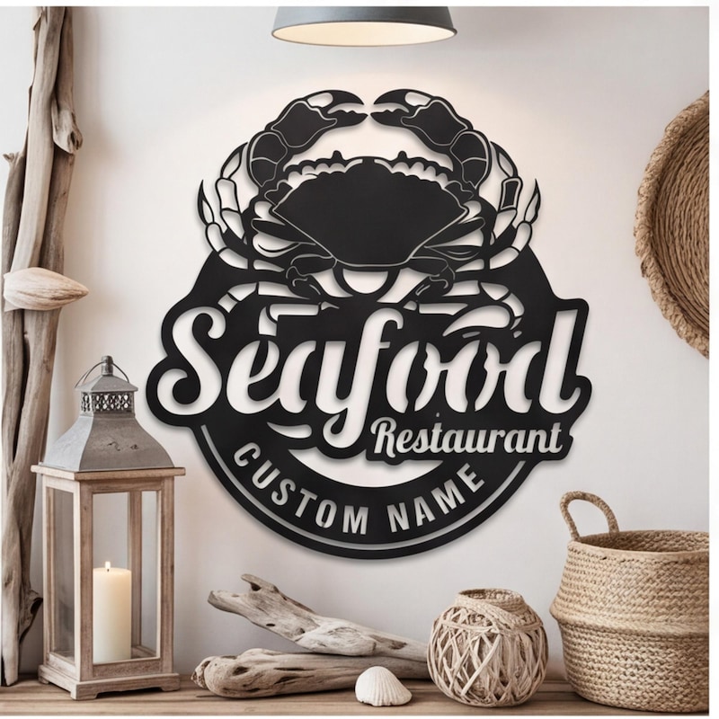 Coastal Restaurant Signs - Etsy