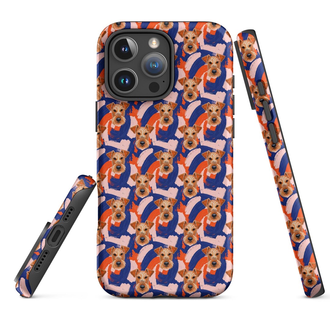 Airedale Parade Bold Colourful Pattern - Tough Case for Iphone® - Etsy