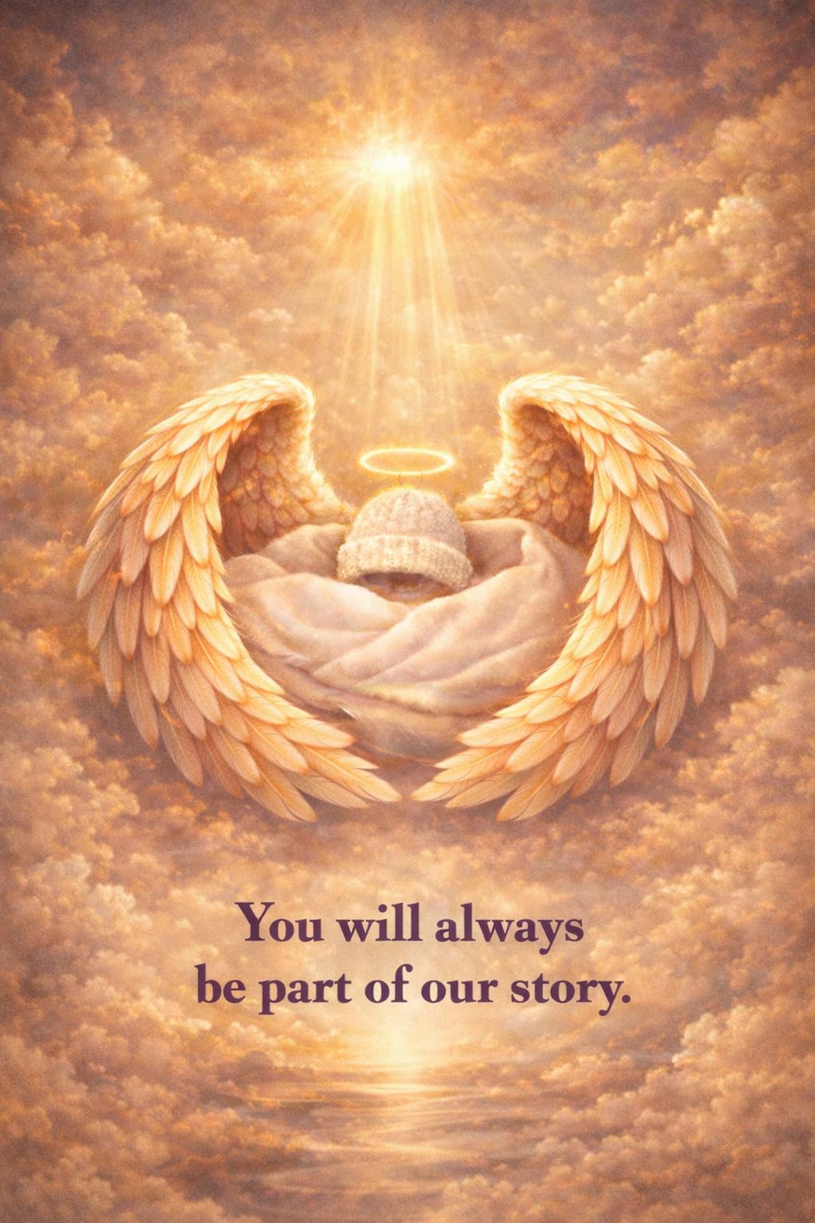Stillbirth Memorial Printable | Luxury Baby Loss Remembrance Art | You ...