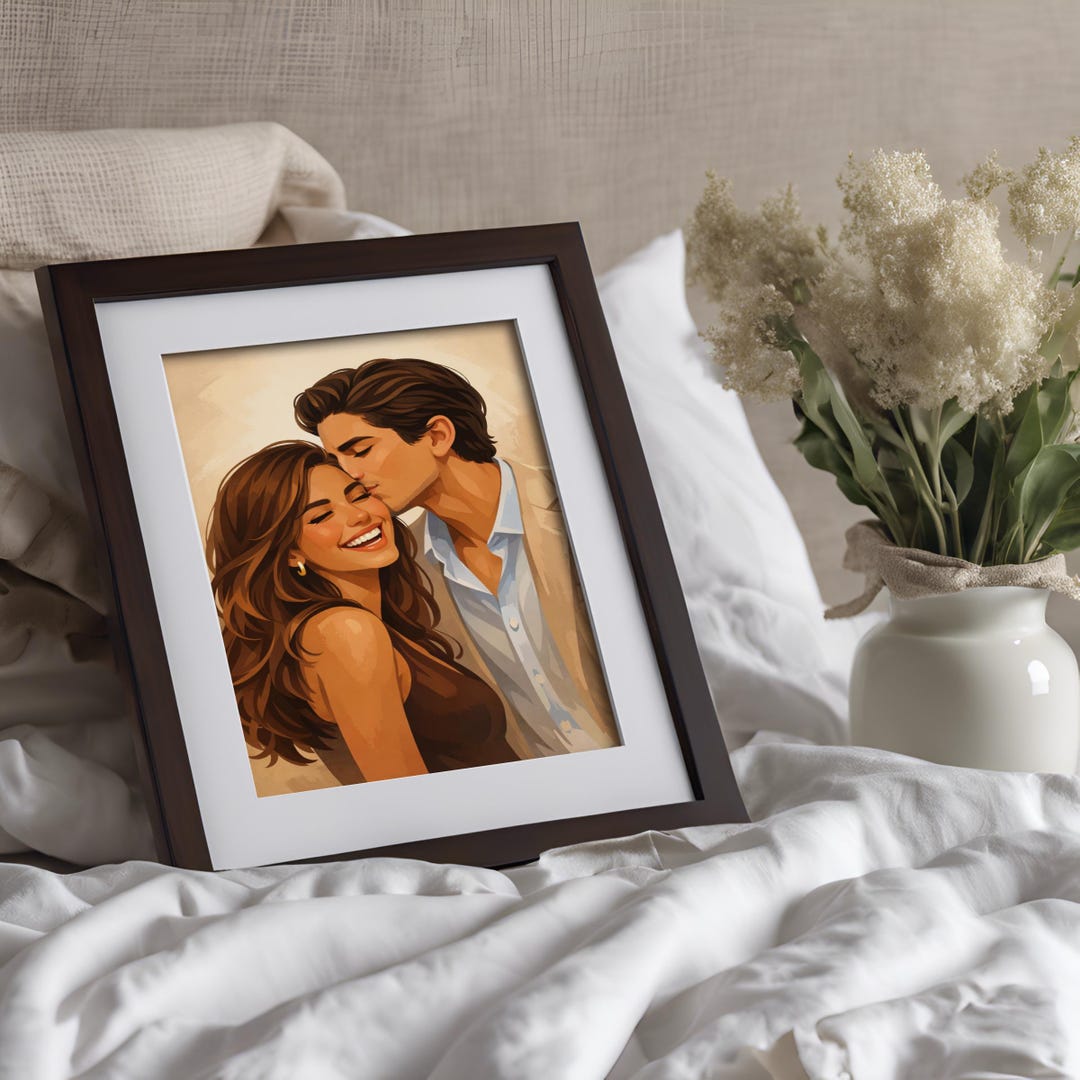 Custom Faceless Portrait, Personalized Illustration (digital Download ...