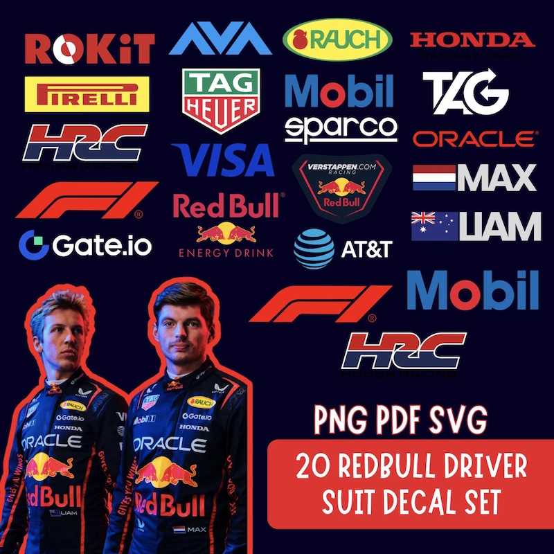 Red Bull Logo Vinyl - Etsy UK