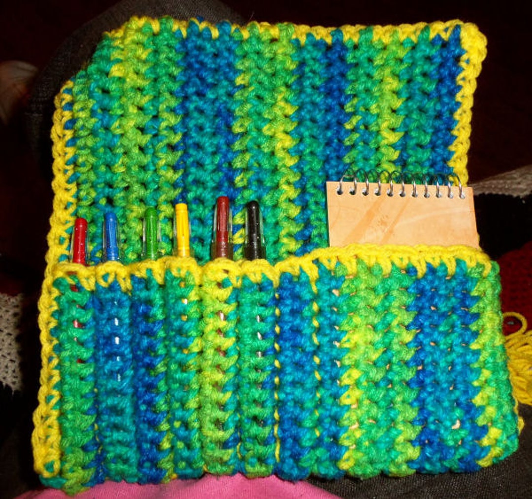 Crayon Holder Pouch - PDF Pattern - Etsy