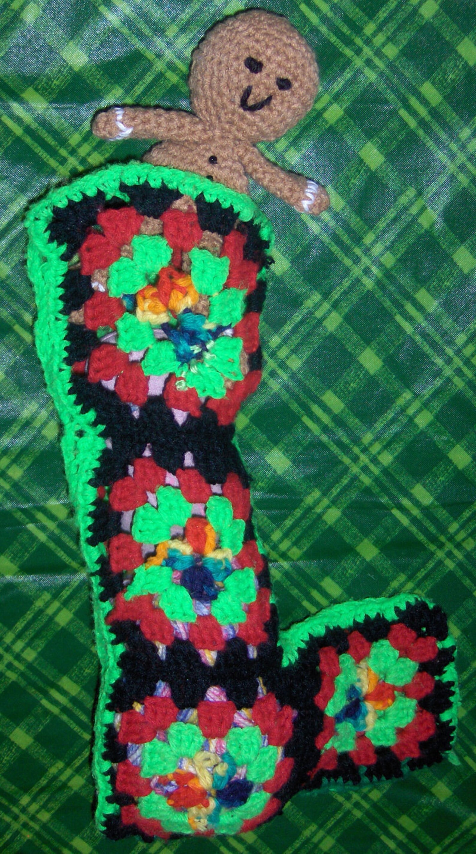 Christmas Gingerbread Boy Crochet PATTERN - PDF - Etsy