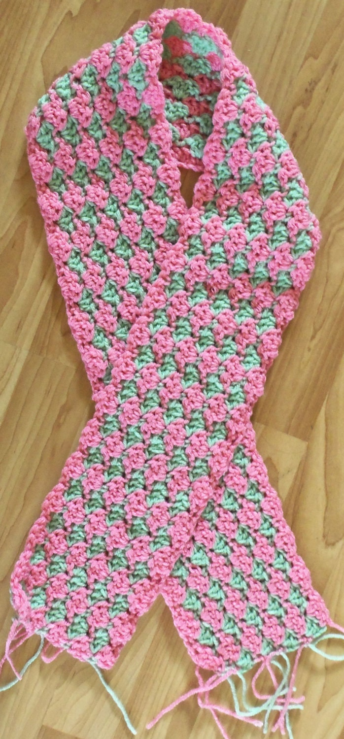 Winter-storm Crocheted Scarf PDF Pattern - Reversible - Etsy