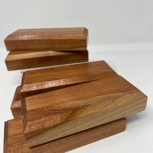 Chamfered Edge Wood Paint Panel Display Base -reclaimed Cherry ...
