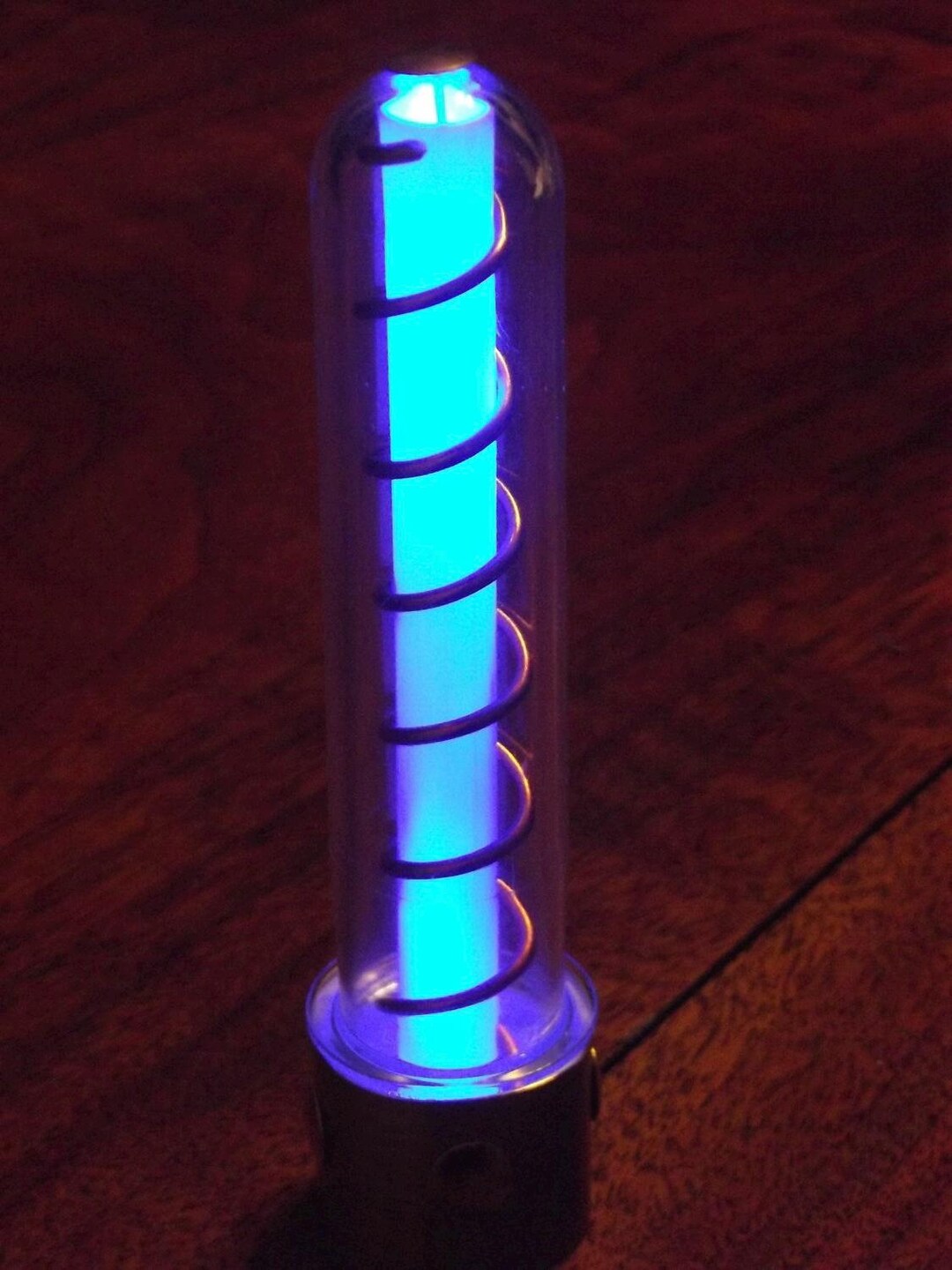 Copper Base Steampunk Tube - Tesla Tube - 9vdc Powered - Etsy
