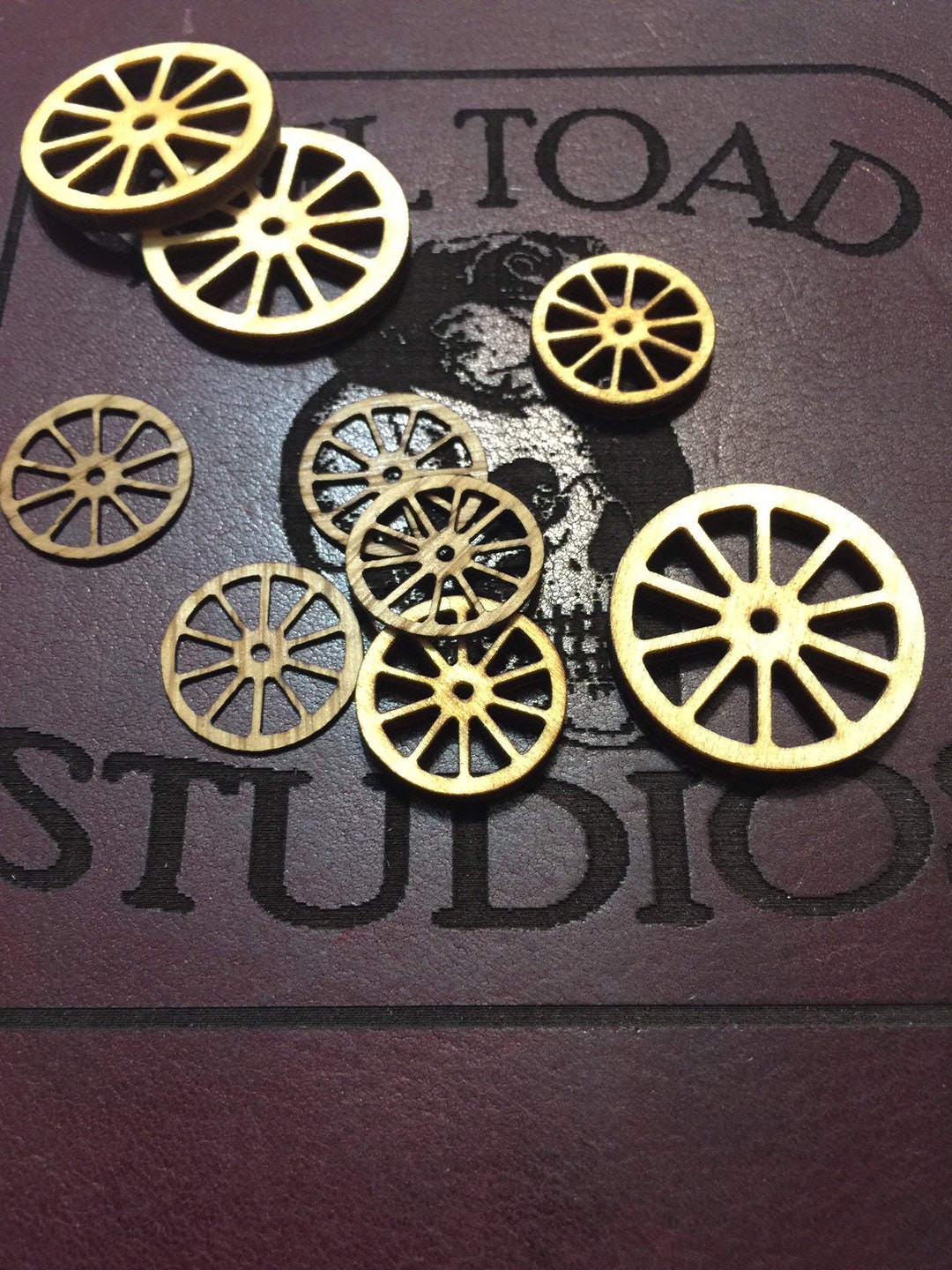 TERRAIN - 30mm - 20mm 12 Pcs Wagon Wheels - Gaming Miniature-laser ...