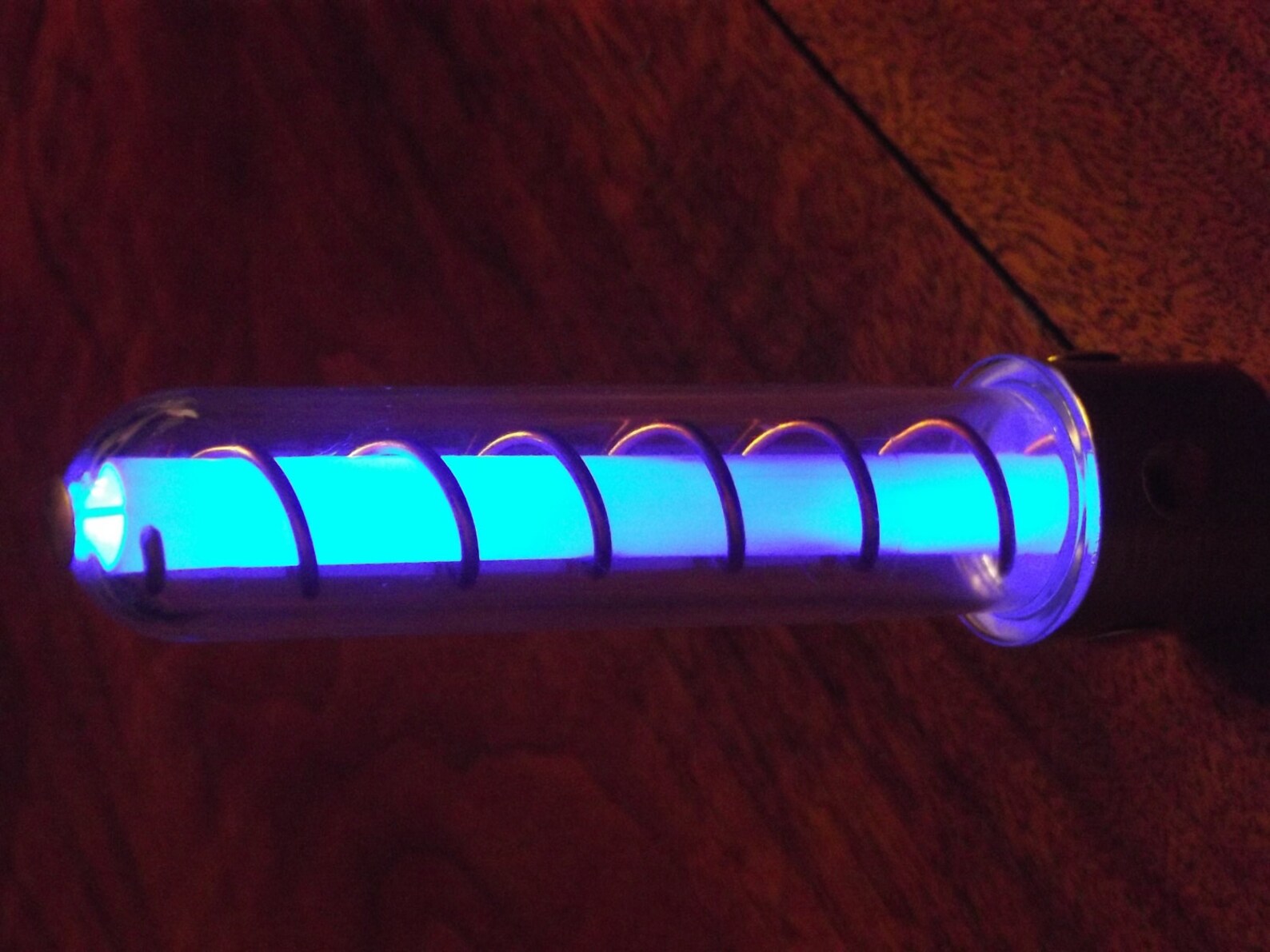 Brass Base Steampunk Tesla Tube 9V Light Up - Etsy