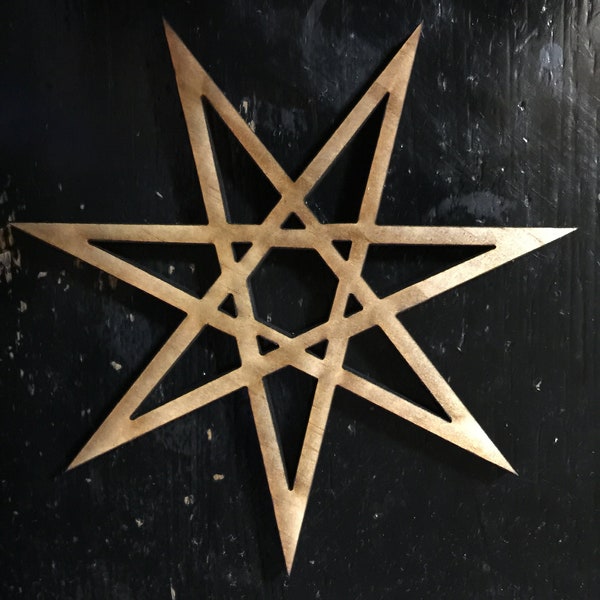 Seven Point Star - Etsy