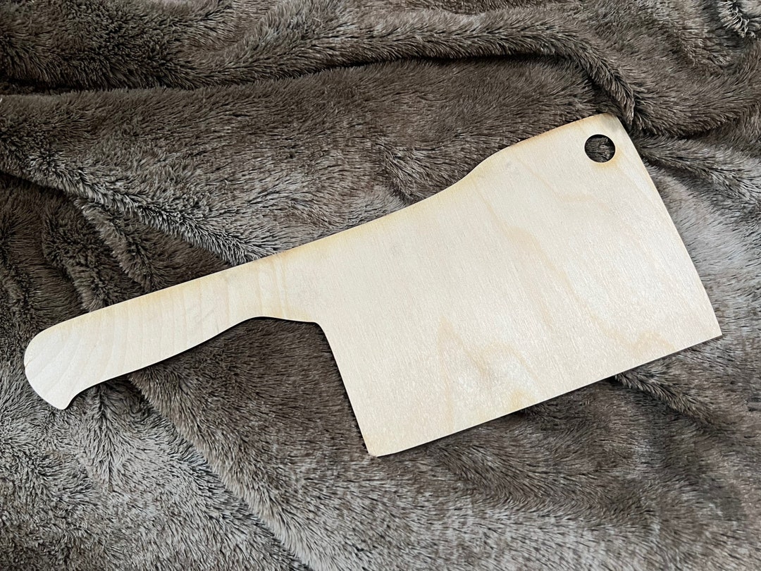 Butcher Knife Paint Panel: 2 Pc Blank Birch Wood (12 X 4-3/4 Inch) - Etsy