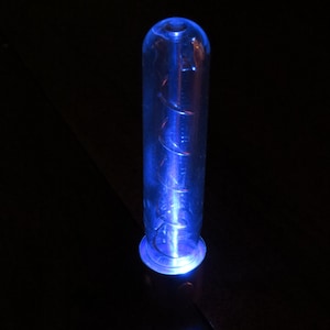 Steampunk Tube - Tesla Tube - Underlight 9vdc Powered - Brass - Copper ...