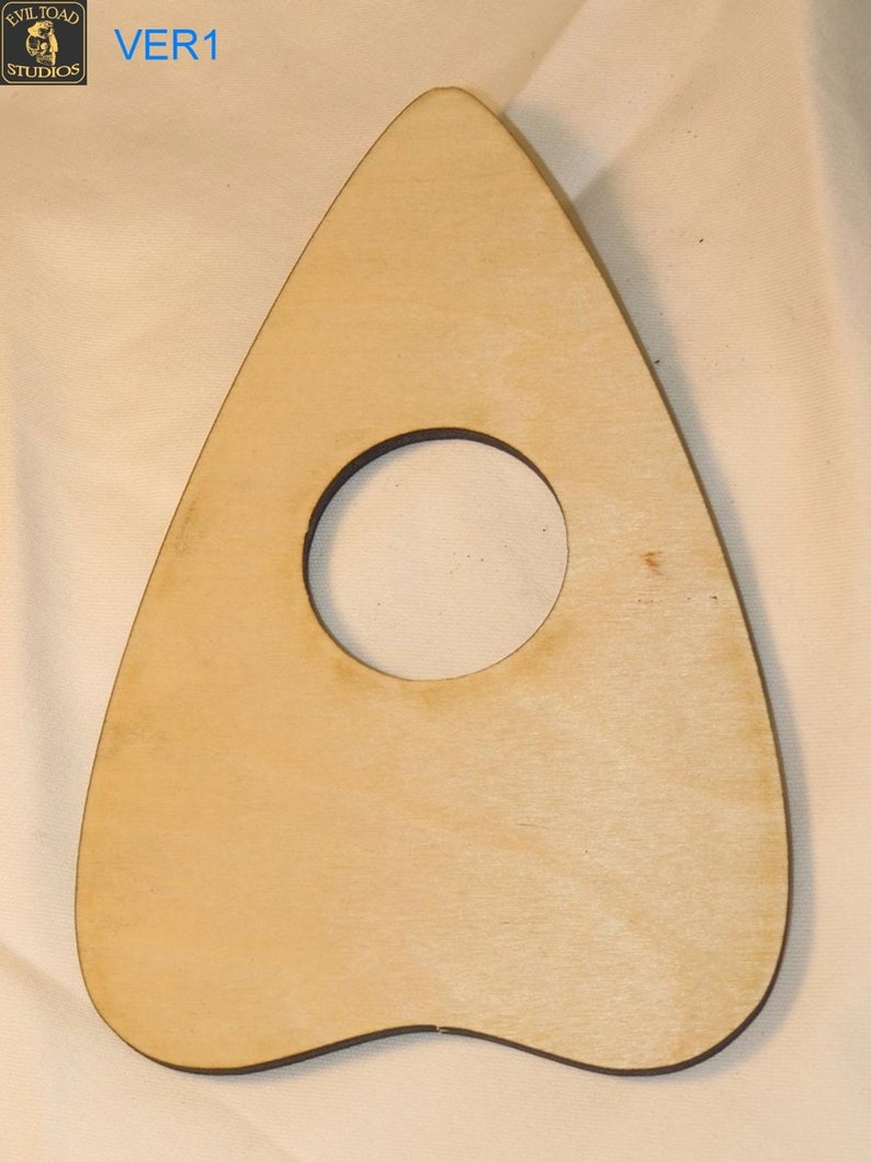 2 Pack Blank Wood Ouija Board Planchette ouija Board Pointer Etsy
