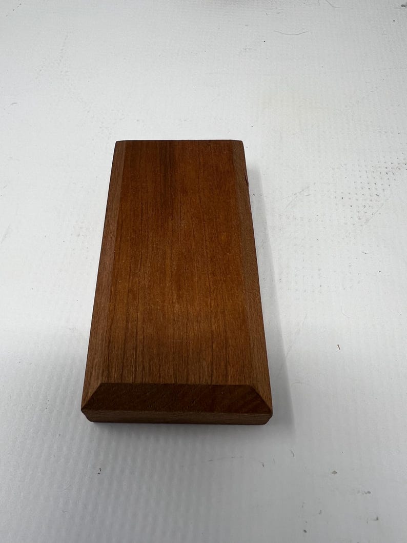 2x4 Chamfered Edge Wood Paint Panel Display Base -reclaimed Cherry ...