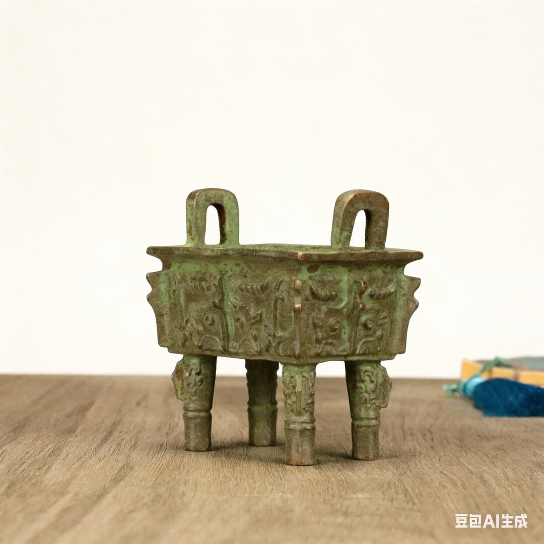 Bronze Ding Cauldron Replica: Ancient Chinese Ritual Vessel Decor - Etsy