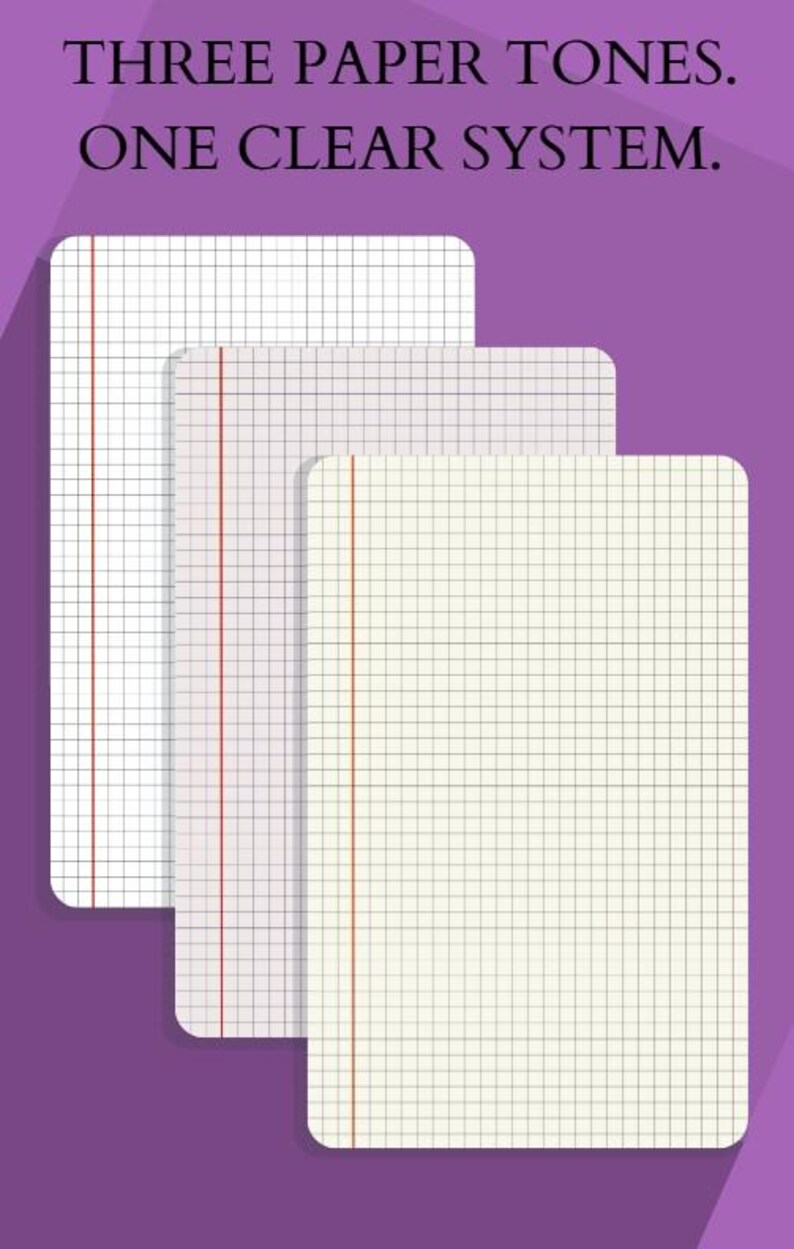 Physics Grid Digital Notebook | iPad & Android (PDF) - Etsy