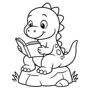 Dino World Coloring Book for Toddlers | Dinosaur Coloring Pages PDF ...