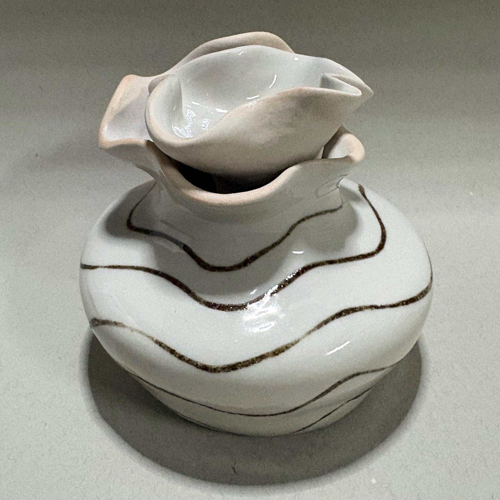 Organic Bloom Container - Handmade Studio Pottery - Lidded Ceramic Home ...