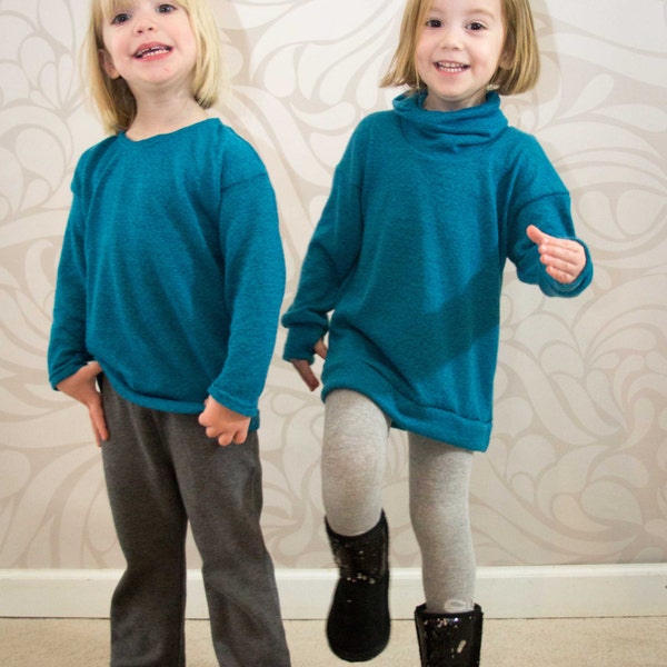 Girls Tunic Pattern - Etsy