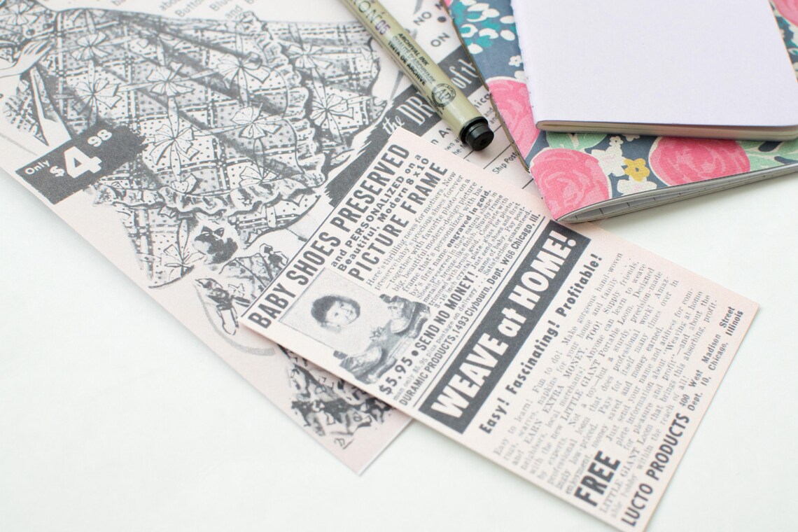 Printable Pretty Mama Set Vintage Advertisements Digital Etsy