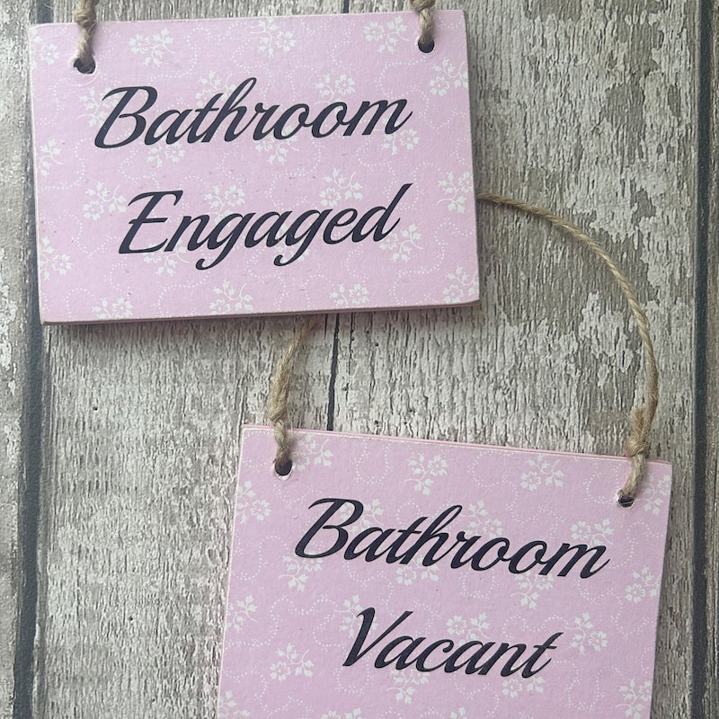 Signs for Vacant and Occupied - Etsy