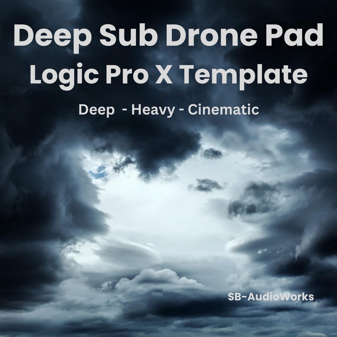 Deep Sub Drone Pad - Logic Pro X Template - Etsy