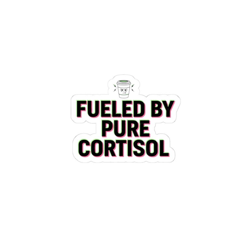 Cortisol Sticker - Etsy