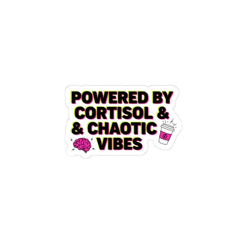 Cortisol Sticker - Etsy