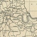 London City Map 1940s Vintage ORIGINAL, Map London UK Britain England ...