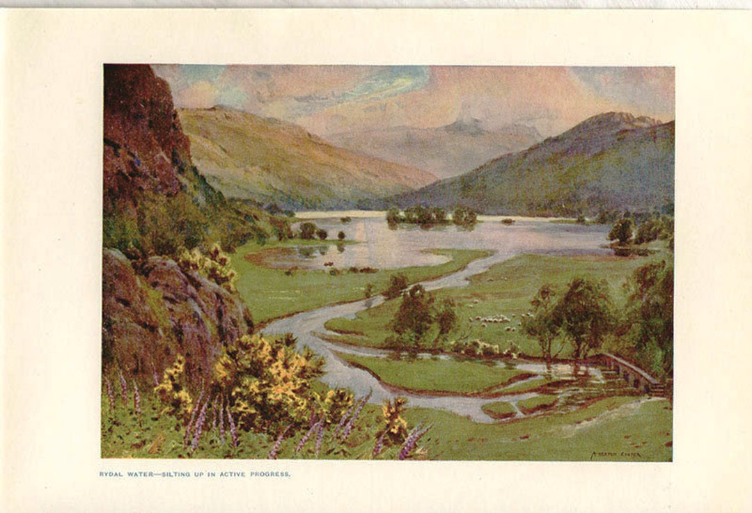 1912, Wastwater, From Strands the English Lakes A. Heaton Cooper ...