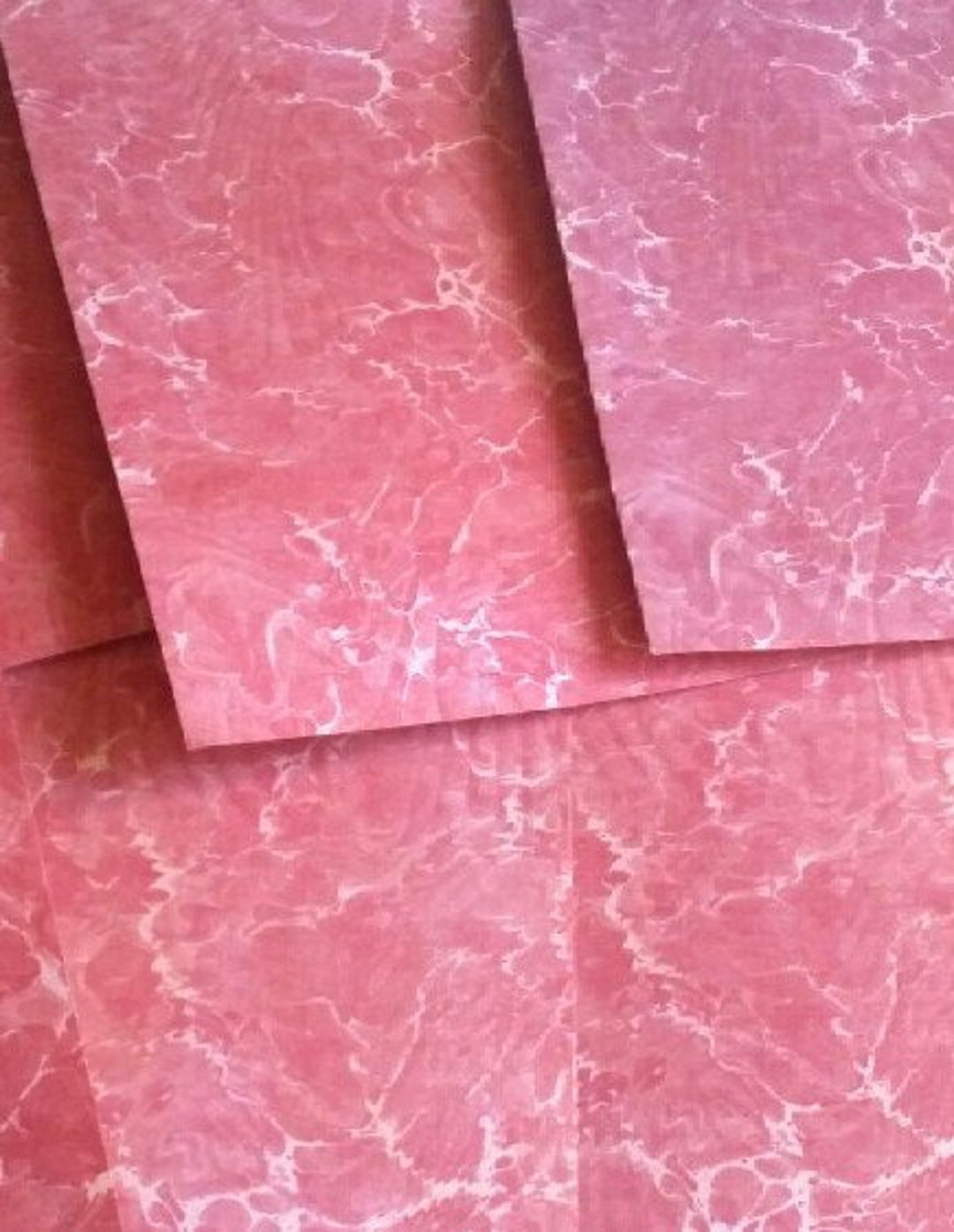 Antique Paper. One Sheet of Almost 120 Year Old Marbled Paper for Art ...