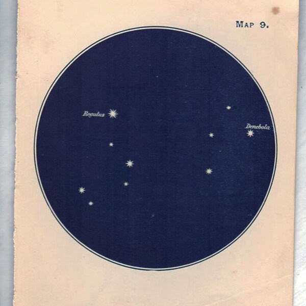 Antique Star Chart - Etsy