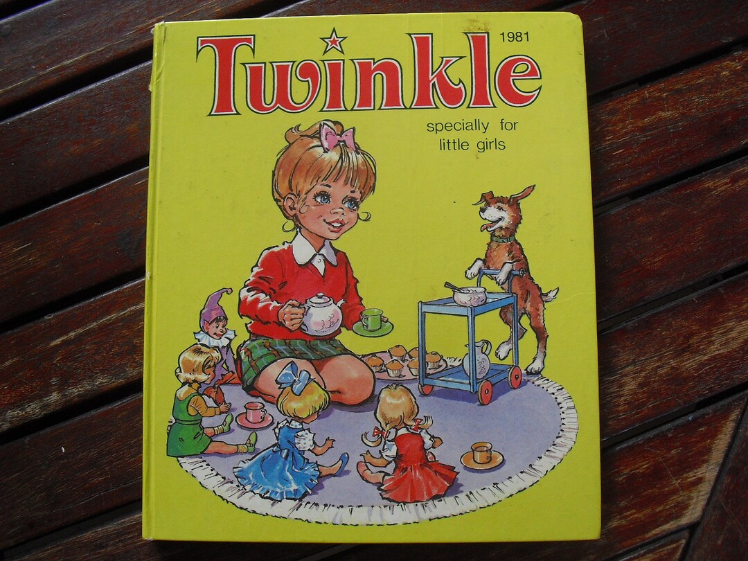 Twinkle 1981 Girls Annual Vintage Hardback Book by DC Thomson - Etsy ...