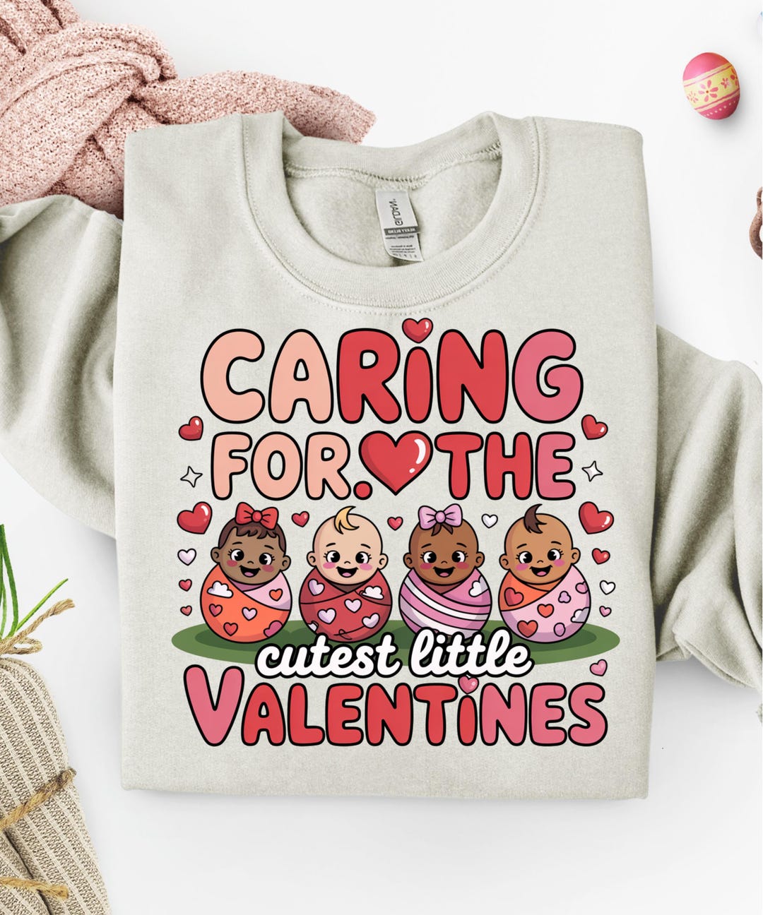 Caring for the Cutest Little Valentines PNG | Valentine Baby Clipart ...