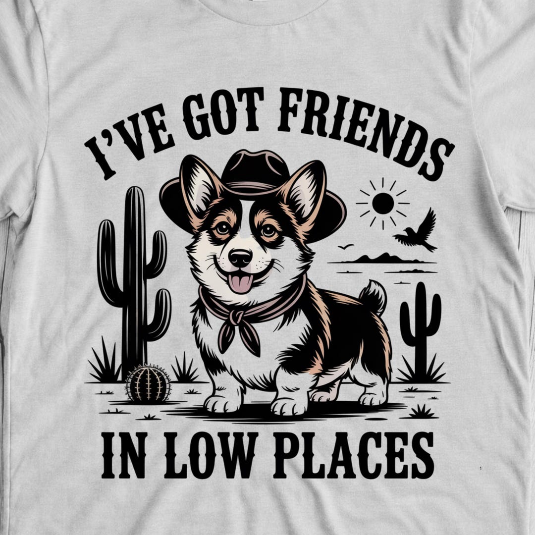 Funny Cowboy Corgi PNG: Western Humor Clipart (digital Download) - Etsy