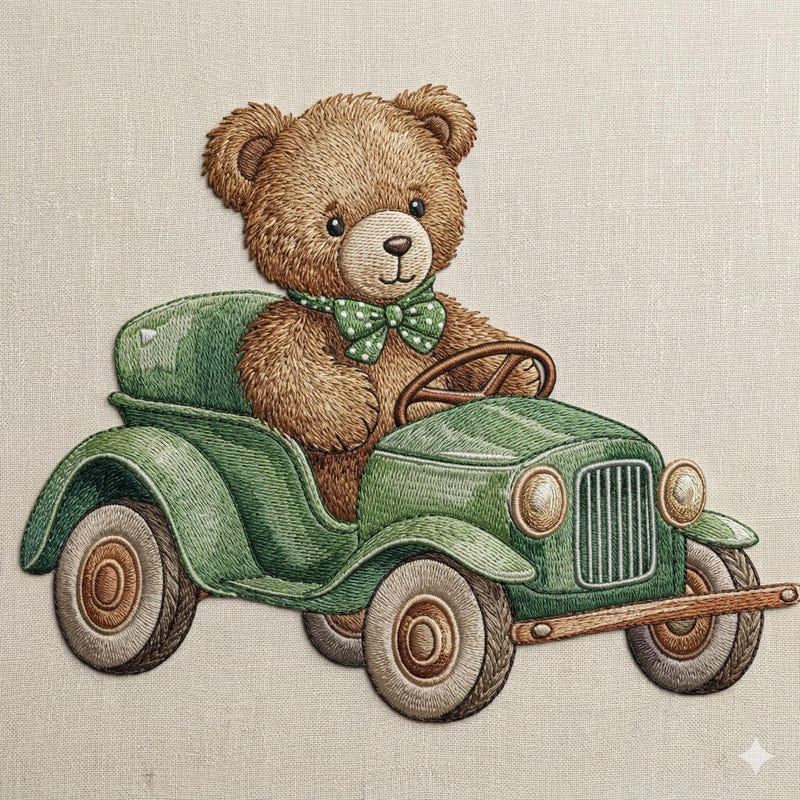 Car Teddy - Etsy UK