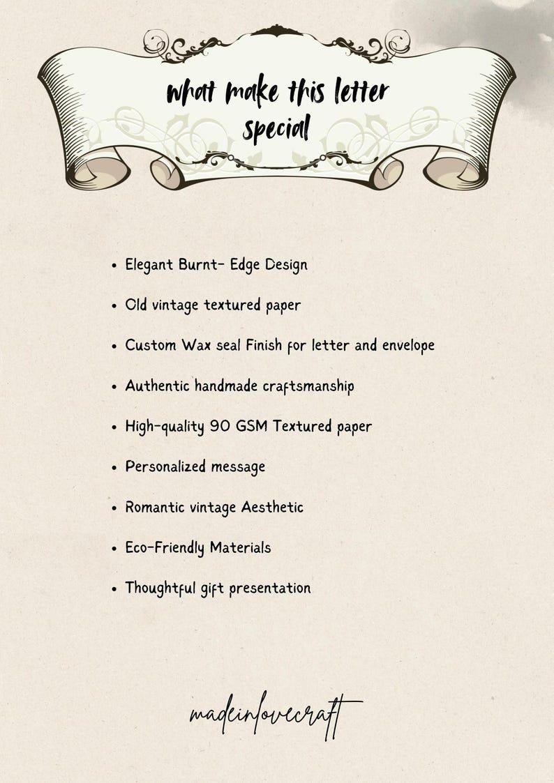 Designer Letter With Wax Seal | Birthday Letter | Personalised Letter ...