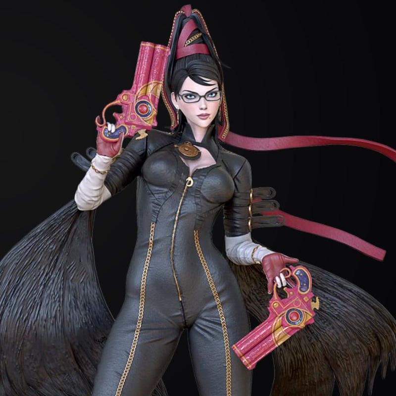 Bayonetta Figure - Etsy