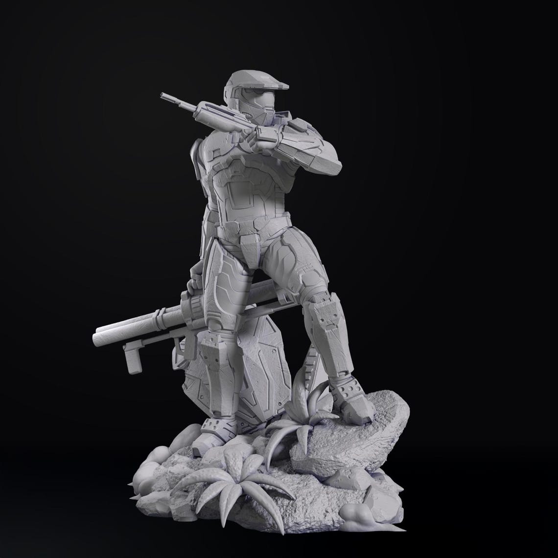 Master Chief STL 3D Print Model - Etsy