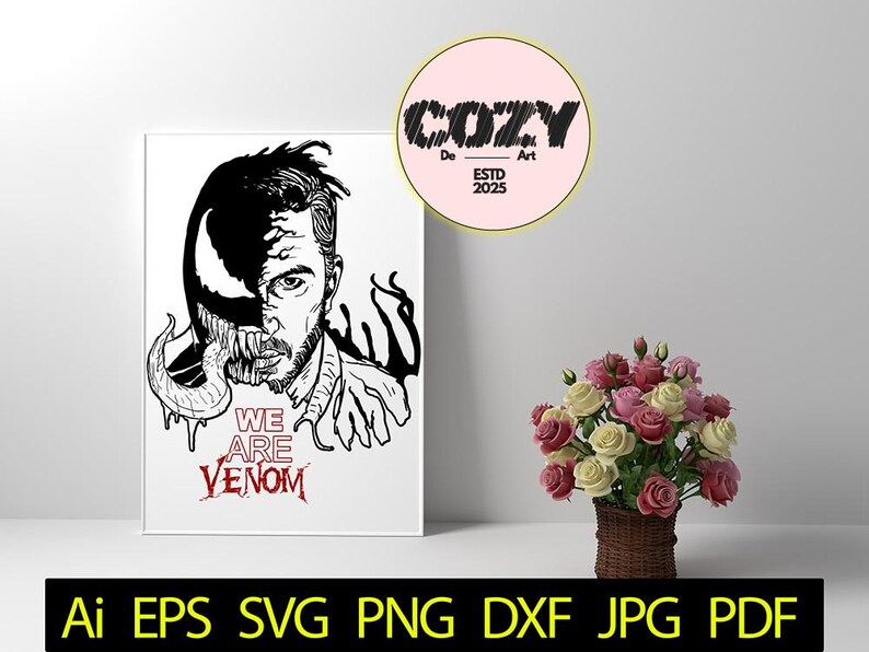 We Are Venom SVG, Symbiote SVG, Venom Svg, Comic Vector, Anime Svg ...