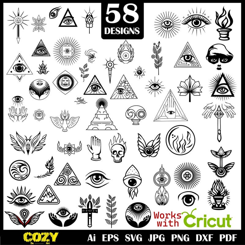 Illuminati Svg - Etsy