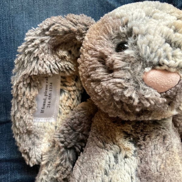 Memory Stuffed Animal Tag - Etsy